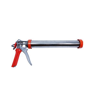 China MH Caulk Gun No Drip Aluminum Alloy Rotatable Handle Heavy Duty Manual Construction Tool for sale