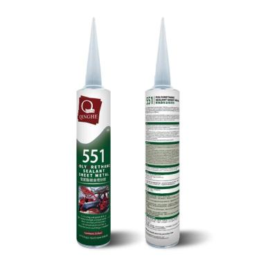 China MH551 PU Sealant Mixture for High Viscosity Primer-less Black White Car Auto Body Roof Main Raw Material Polyurethane for sale