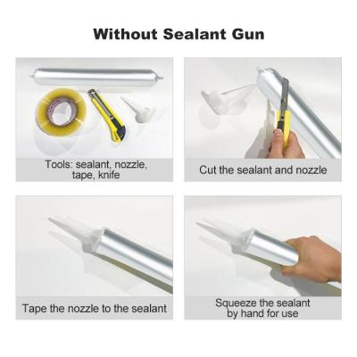 China Polyurethane PU Sealant Adhesion 600ml for Construction of Structural Bridge Expansion Joint and Concrete Crack Repairing for sale