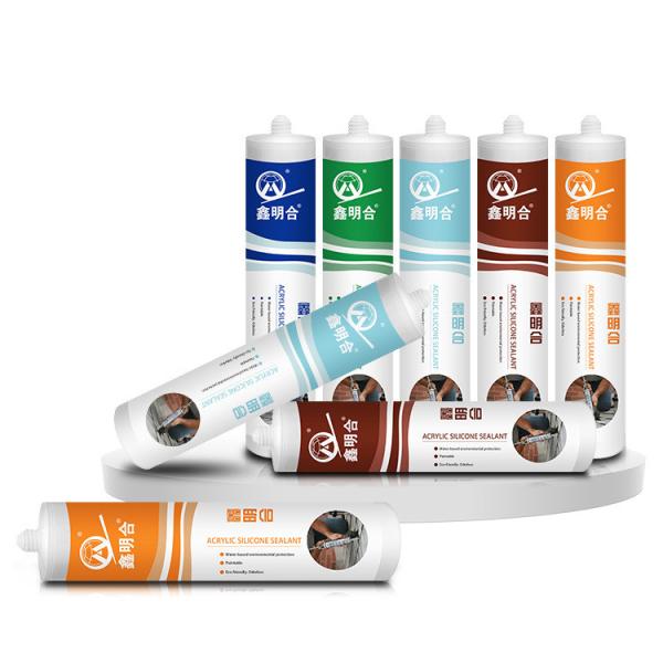 Quality MH355 Acrylic Sealant Floor Adhesion Gold Ceramics Tile Rtv Silicone Rubber for sale