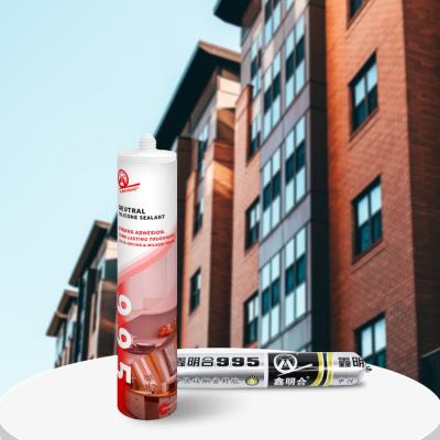 China Multi-purpose Hole-free Neutral Silicone Adhesive Sealant for Bathroom Sealing MH995 OEM Silicone Sealant for sale