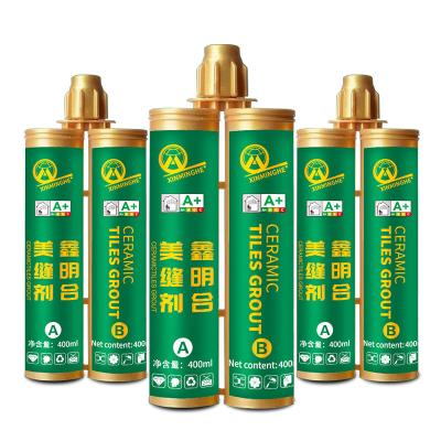 China Excellent Viscosity MH850 Caulk Sealant Construction Waterproof Stain Resistant Ceramic Seaming Agent Tile Beauty Epoxy Grout for sale