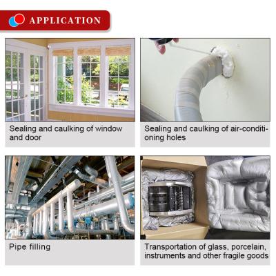 China Professional Fire Resistance Polyurethane MF Mixture PU Foam Spray Sealant for Door and Windows Construction 750ML Great for sale