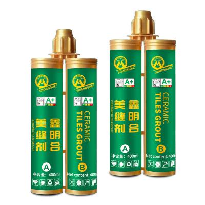 China Excellent Viscosity MH850 Caulk Sealant Long-Lasting Colored Epoxy Grout Sealer for Tiles Joint Sealant Glitter for sale