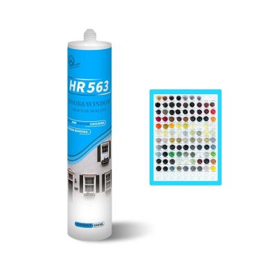 China Structural Adhesive MH563 Clear Grey Black Color Silicone Sealant for Bathroom Glass Window Transparent Caulk for sale