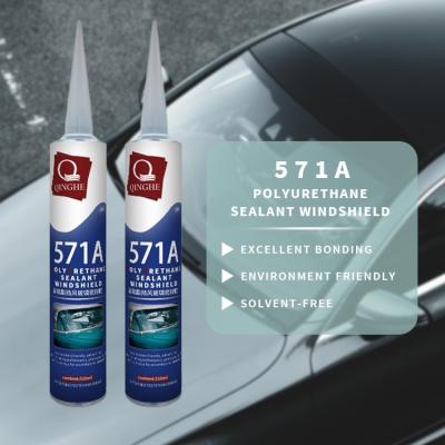 China Mixture Auto Glass Bus Windshield Sealants Marine Adhesive Caulk MH571A Polyurethane Adhesion Black for sale