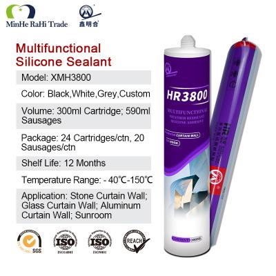 China MH3800 Structural Sealant Neutral Cure Multi Purpose Weatherproof Caulk for 20ft Container and Outdoor Construction for sale