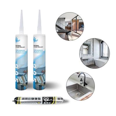 China Clear Neutral Rtv Silicone Caulking Joint Sealants MH995 for Windows and Doors Waterproof Insulating Adhesives for sale