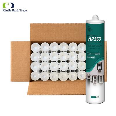 China Highly Elastic Joint Fire Resistant House Roof Waterproof Concrete Caulk MH563 Silicona Sealant for Exterior Wall Repair for sale