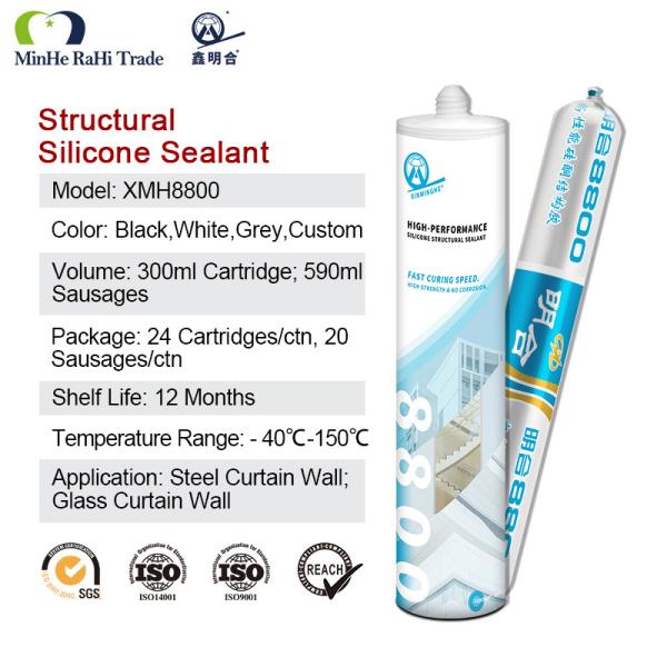 Quality Temperature Resistant Bonding And Sealing With MH8800 Silicone Sealant for sale