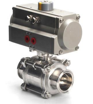 Cina Controllo intelligente delle valvole sanitarie di acciaio inossidabile di SS316L PN6~PN16 in vendita