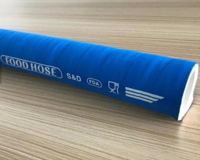 Cina tubo aspirante OD118.5mm a 4 pollici del commestibile di 40m/roll EPDM per il succo di frutta in vendita