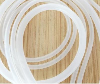 Cina Il platino ha curato la metropolitana 100m/roll del silicone del grado medico di identificazione di 0.76mm in vendita