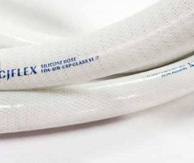 Cina Il poliestere ha rinforzato la tubatura sicura OD19mm del silicone dell'alimento di identificazione 4m/roll 5/16 in vendita