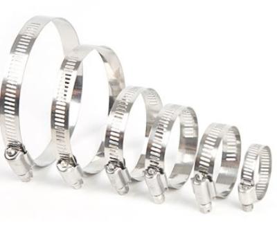 Cina Accessori per tubi sanitari di SS304 8-12mm singolo Pin Stainless Steel Hose Clamp in vendita