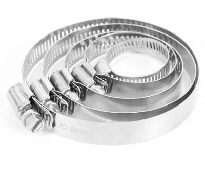 Cina Accessori per tubi sanitari di SS304 8-12mm singolo Pin Stainless Steel Hose Clamp in vendita