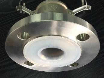 Cina Il BACCANO 2828 PTFE ha allineato gli accessori per tubi accoppiatore del tubo flessibile di SS304 1-1/2» con la flangia fissa in vendita