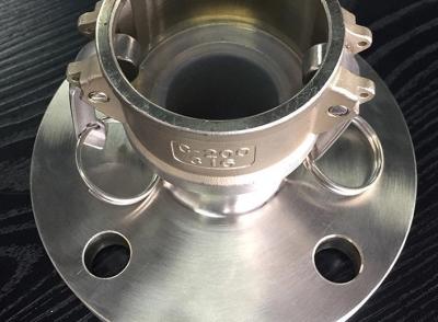 Cina Il BACCANO 2828 PTFE ha allineato gli accessori per tubi accoppiatore del tubo flessibile di SS304 1-1/2» con la flangia fissa in vendita