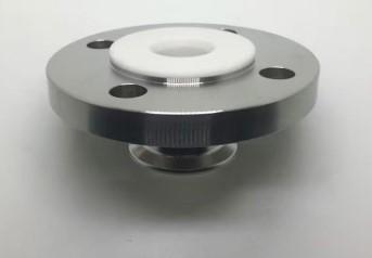 Cina 3A forgiato PTFE ha allineato gli accessori per tubi 1,5 tri montaggi e flangia del morsetto in vendita