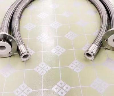 Cina lo spessore intrecciato ss Ptfe del tubo flessibile di teflon di identificazione di 19mm/0.90mm ha allineato il tubo flessibile in vendita