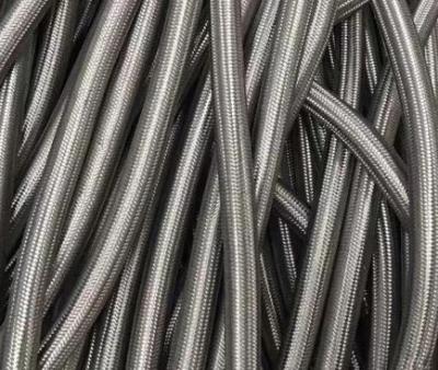 Cina tubo flessibile allineato teflon a 2 pollici 20m/Roll con la copertura intrecciata di acciaio inossidabile in vendita