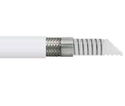 Cina tubo flessibile di teflon complicato della copertura spessa del silicone di 0.75~1.05mm/tubo flessibile allineato ptfe in vendita