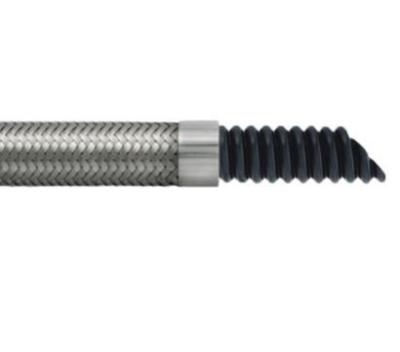 Cina Il teflon antistatico complicato di ID9.5mm allineato annaffia 0.9mm che Ptfe spesso ha intrecciato il tubo flessibile in vendita