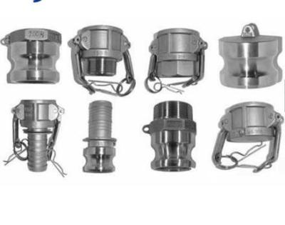 Cina Tipo montaggi a 6 pollici degli accoppiamenti di tubo flessibile di acciaio inossidabile di D152S6-NPT del Camlock di D in vendita
