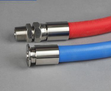 Cina Puntali del tubo flessibile di acciaio inossidabile SFE032S4, boccola ad alta pressione di acciaio inossidabile in vendita