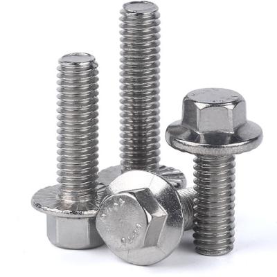 Cina Din6921 metrico DIN6923 ha dentellato la flangia Bolt della sfortuna e la norma matta di JIS in vendita