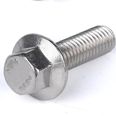 Cina Din6921 metrico DIN6923 ha dentellato la flangia Bolt della sfortuna e la norma matta di JIS in vendita