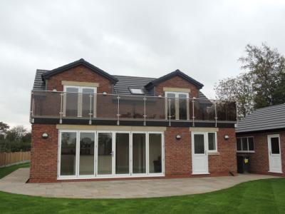 China Glass Balustrade Mounts For Sale, Grey Glass For Balustrades for sale