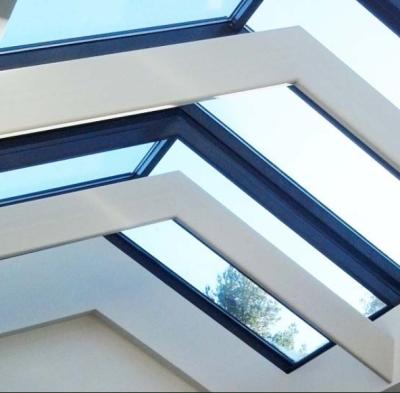 China Aluminum glass roof window skylight fixed roof window for sale