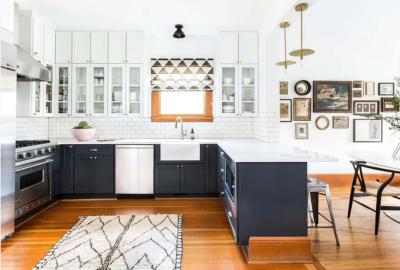 China Modern kitchen furniture customized modern kitchen cabinet wall unit cabinet Modern kitchen furniture customized modern for sale