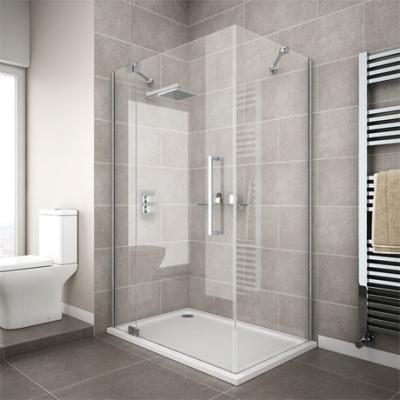 China china supplier cheap corner compact simple tempered glass shower enclosure for sale
