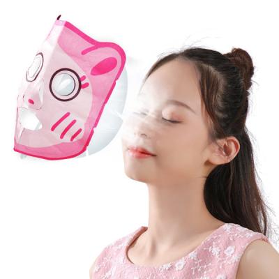 Cina Maschera per il viso a vapore a riscaldamento automatico Umidificatore professionale per la cura del viso in vendita
