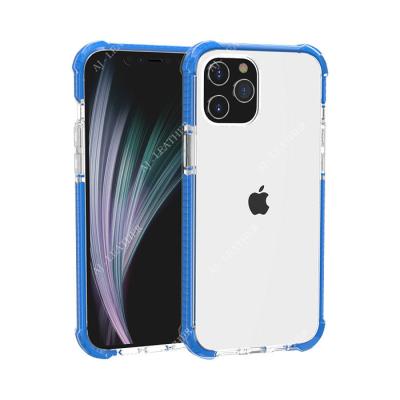 Cina Iphone12 casse blu traslucide del telefono cellulare della radura di serie PMMA in vendita