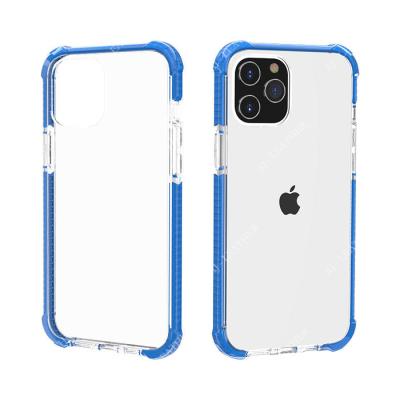 Cina Iphone12 casse blu traslucide del telefono cellulare della radura di serie PMMA in vendita
