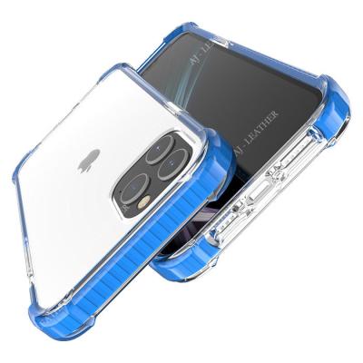 Cina Iphone12 casse blu traslucide del telefono cellulare della radura di serie PMMA in vendita