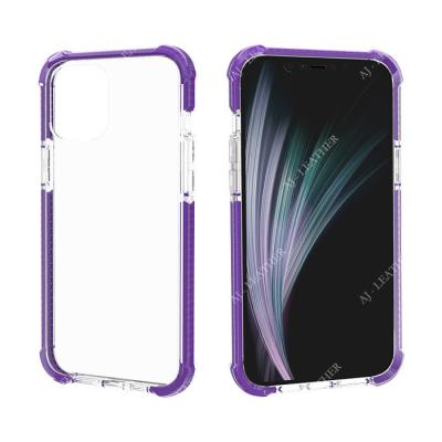 China Dropproof Purpere TPU TPE Beschermend Smartphone Te koop