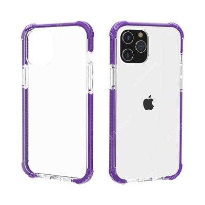 China Dropproof Purpere TPU TPE Beschermend Smartphone Te koop
