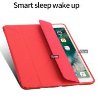 China Auto Wake PU Leather Case Kickstand Smart Tablet Covers for sale