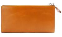 China Multi Pockets RFID Blocking 2.5cm Personalized Zipper Wallet for sale