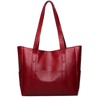 Cina Cuoio classico nero dell'unità di elaborazione delle signore Tote Bags With della chiusura lampo in vendita