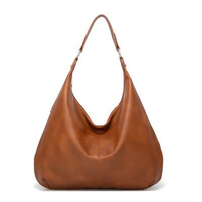 Cina Signora di lusso di cuoio nera Bags, borse della spalla 48cm dell'unità di elaborazione singola del braccio in vendita