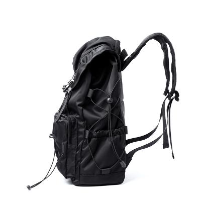 Cina Zaino di nylon di viaggio dello zaino del nero 28L per il computer portatile in vendita