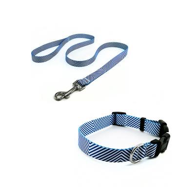 Cina Guinzaglio leggero di stampa di nylon su ordinazione Mesh Fabric respirabile del collare dell'animale domestico in vendita