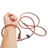 China Multifunctional Consice PU Leather Pet Collar Leash for sale