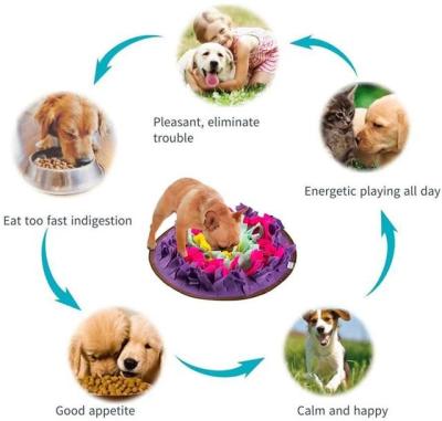 中国 Afp犬のくんくんかぐマットに与える洗濯できる訓練犬の相互おもちゃ 販売のため