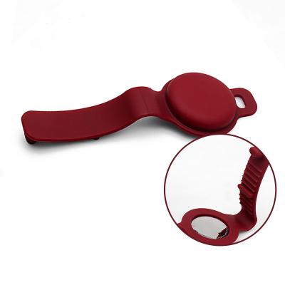 Cina Gatto molle rivestito di gomma personale di Ring Clip Holder For Dog della catena chiave della copertura della cassa dell'etichetta dell'aria in vendita